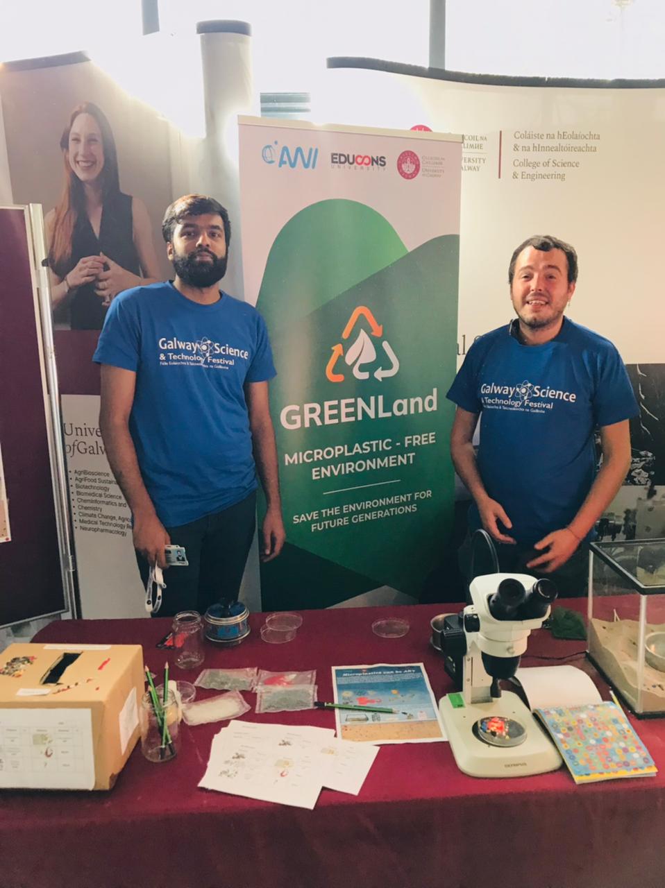 GREENLand presented at the Galway Festival of Science and Technology